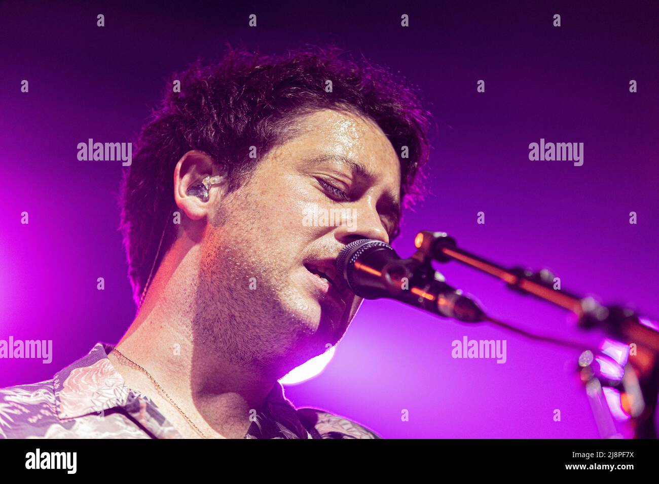 Milan Italy 13 May 2022 the Wombats english indie rock band by Matthew ...