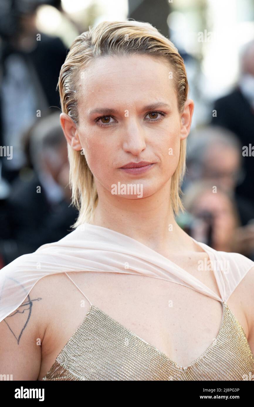 Agathe Rousselle attends the screening of Final Cut (Coupez!) and ...