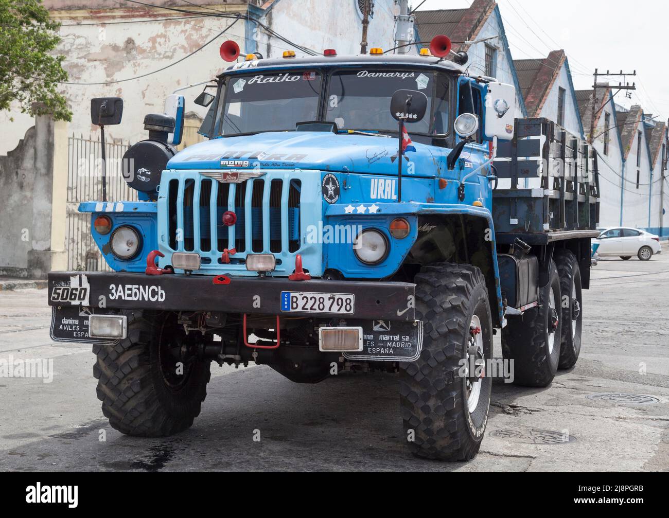 Russian manufactured Ural-4320 general purpose off-road 6×6 military ...