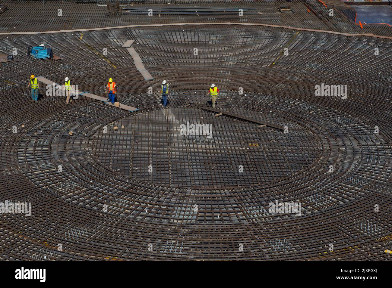 Construction of the Tokamak complex at the ITER, France Stock Photo - Alamy