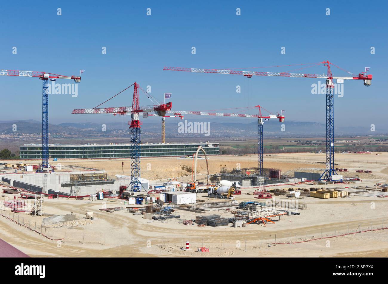 Construction of the ITER, France Stock Photo - Alamy