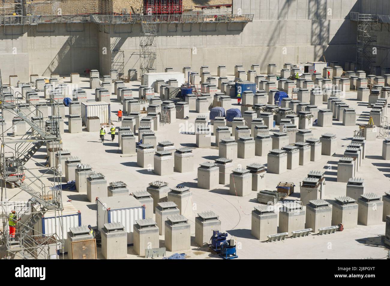 Construction site of the ITER fusion reactor, France Stock Photo - Alamy