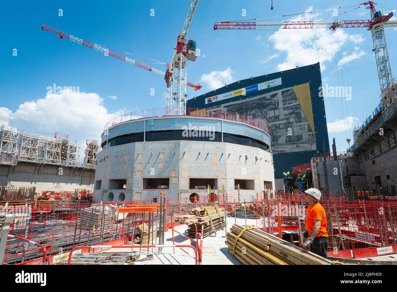ITER project construction site, France Stock Photo - Alamy