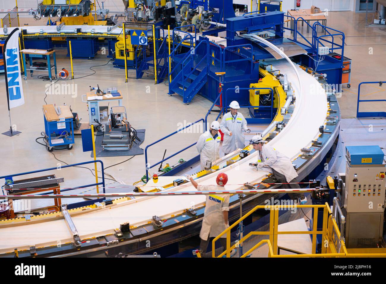 Manufacturing of ITER toroidal field coils Stock Photo - Alamy