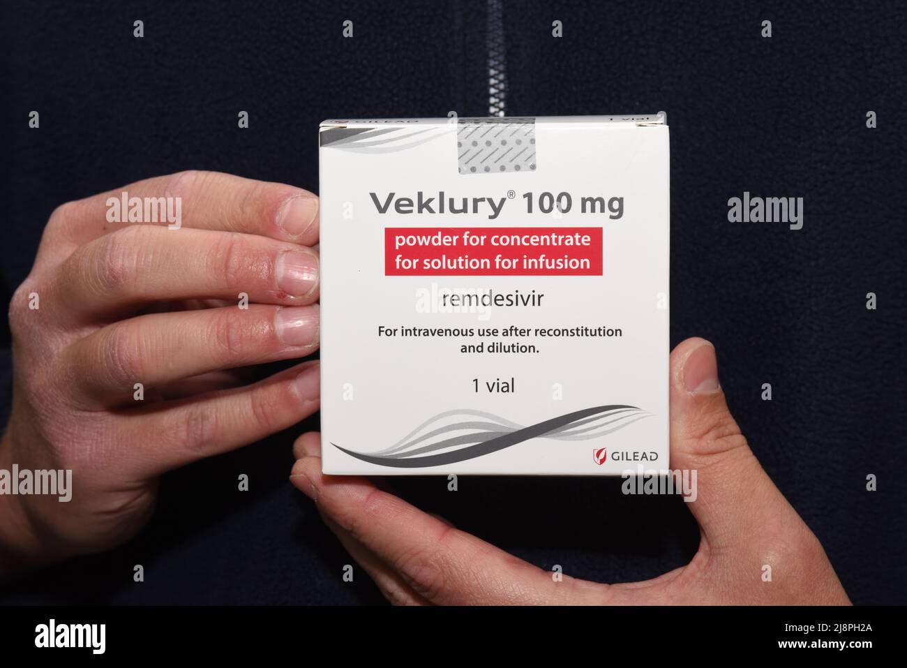 Remdesivir antiviral drug Stock Photo - Alamy