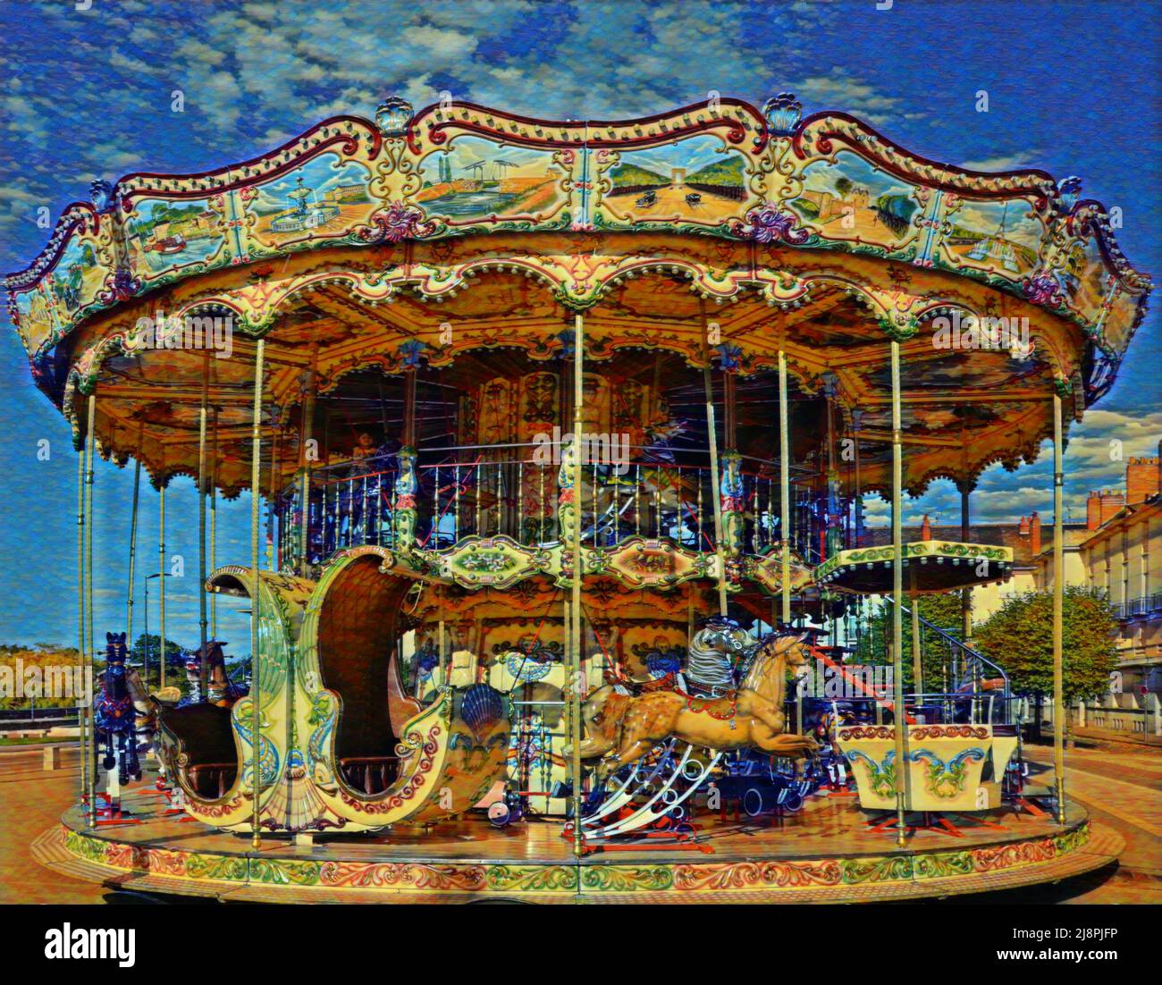 Carousel Drawing