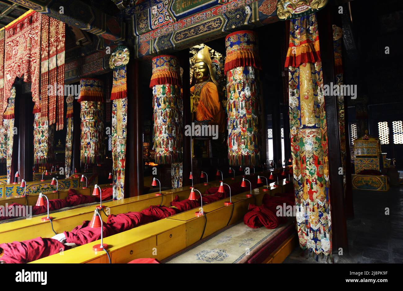 The beautiful Lama Temple in Beijing, China Stock Photo - Alamy