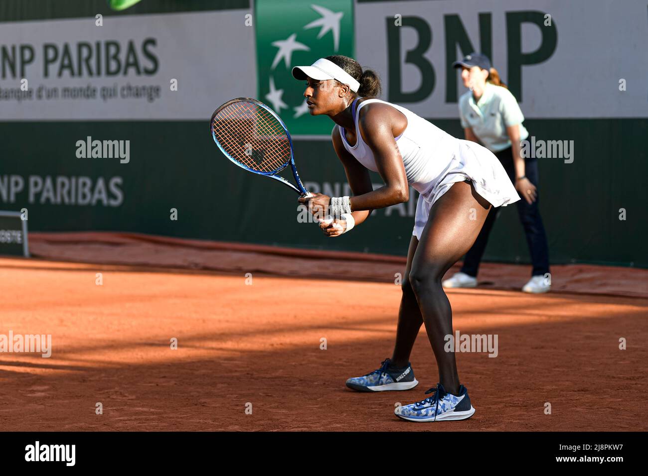 Paris, France. 17th May, 2022. Asia Muhammad of USA during the French ...