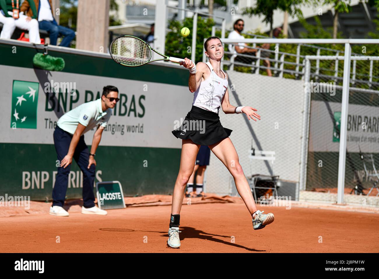 Paris, France. 17th May, 2022. Simona Waltert of Switzerland during the ...