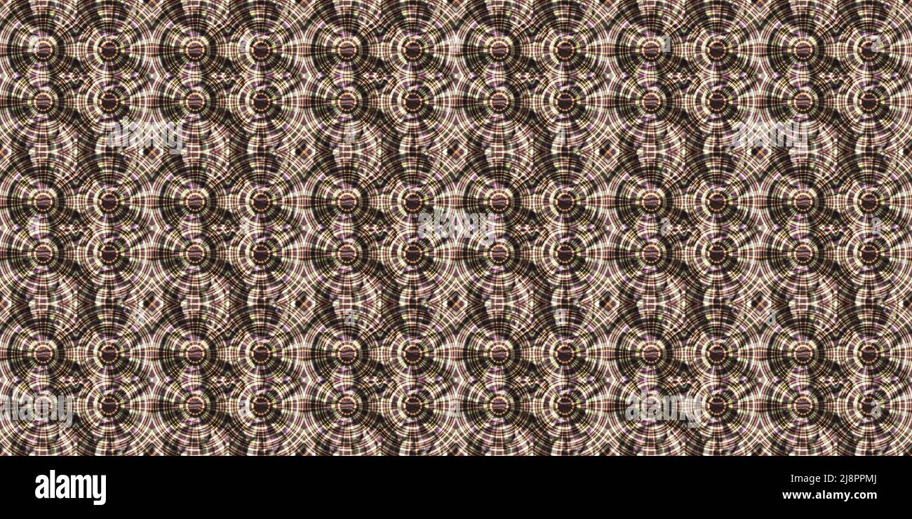Earthy colours antique victorian geometric seamless border pattern in ...