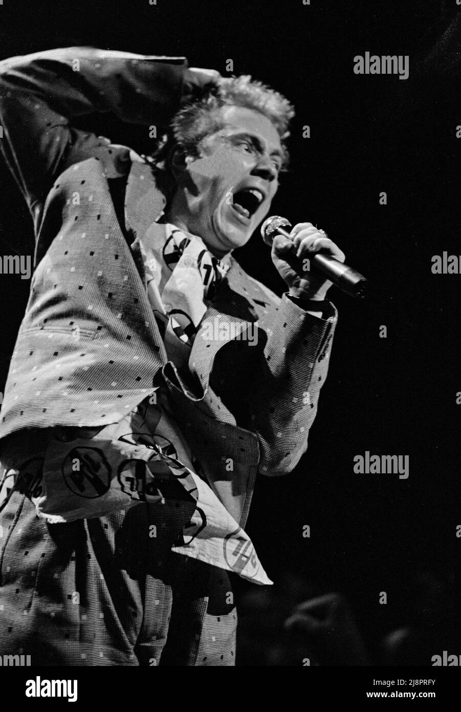 Johnny Lydon aka Johnny Rotten performing at “In Person from the Palace ...