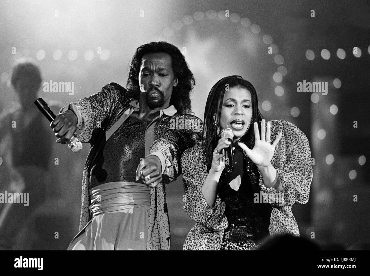 Ashford and Simpson on Solid Gold in 1983 Credit: Ron Wolfson ...