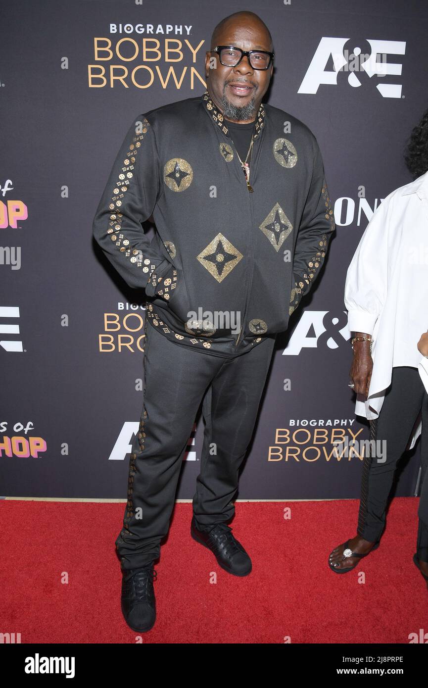 Bobby Brown attends the "Biography: Bobby Brown” and "Origins Of Hip ...