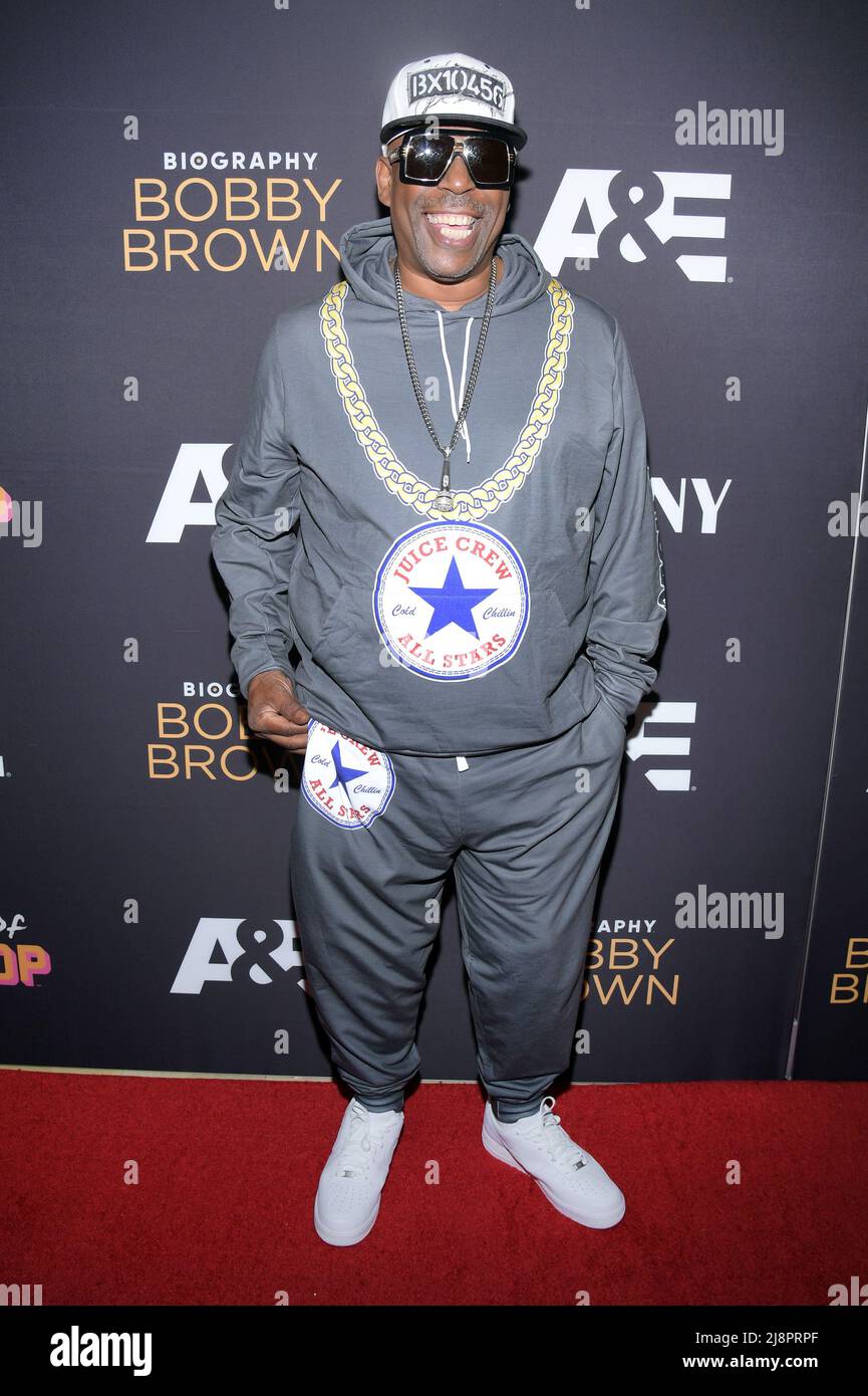 Grandmaster Caz attends the "Biography: Bobby Brown” and "Origins Of ...