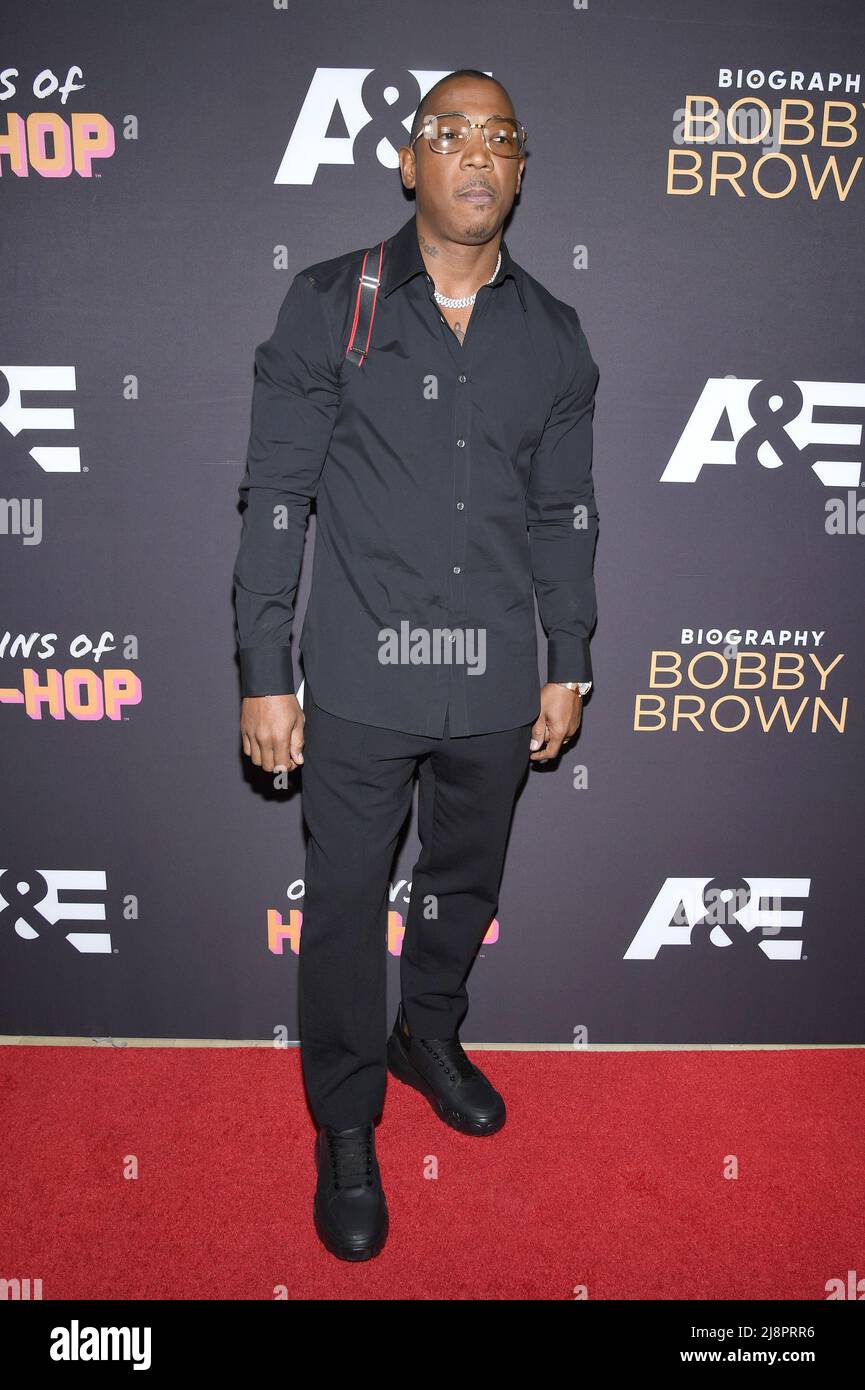 New York, USA. 17th May, 2022. Rapper Ja Rule attends the "Biography ...