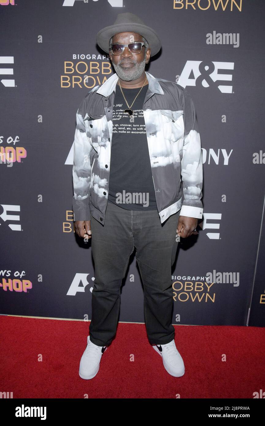 Fab 5 Freddy attends the "Biography: Bobby Brown” and "Origins Of Hip ...