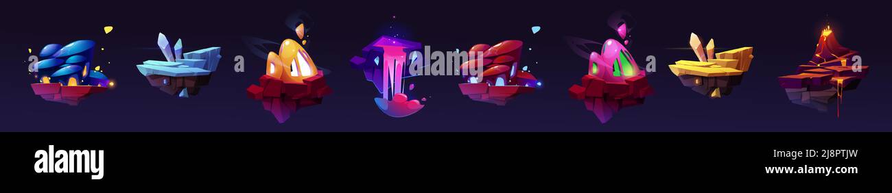 Floating platforms Stock Vector Images - Alamy