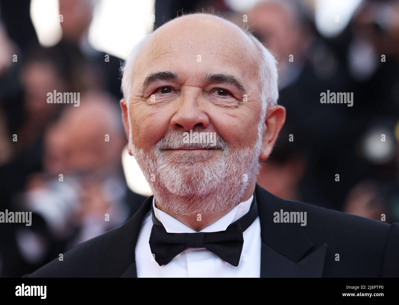Cannes, France. 17th May, 2022. French actor Gerard Jugnot arrives ...