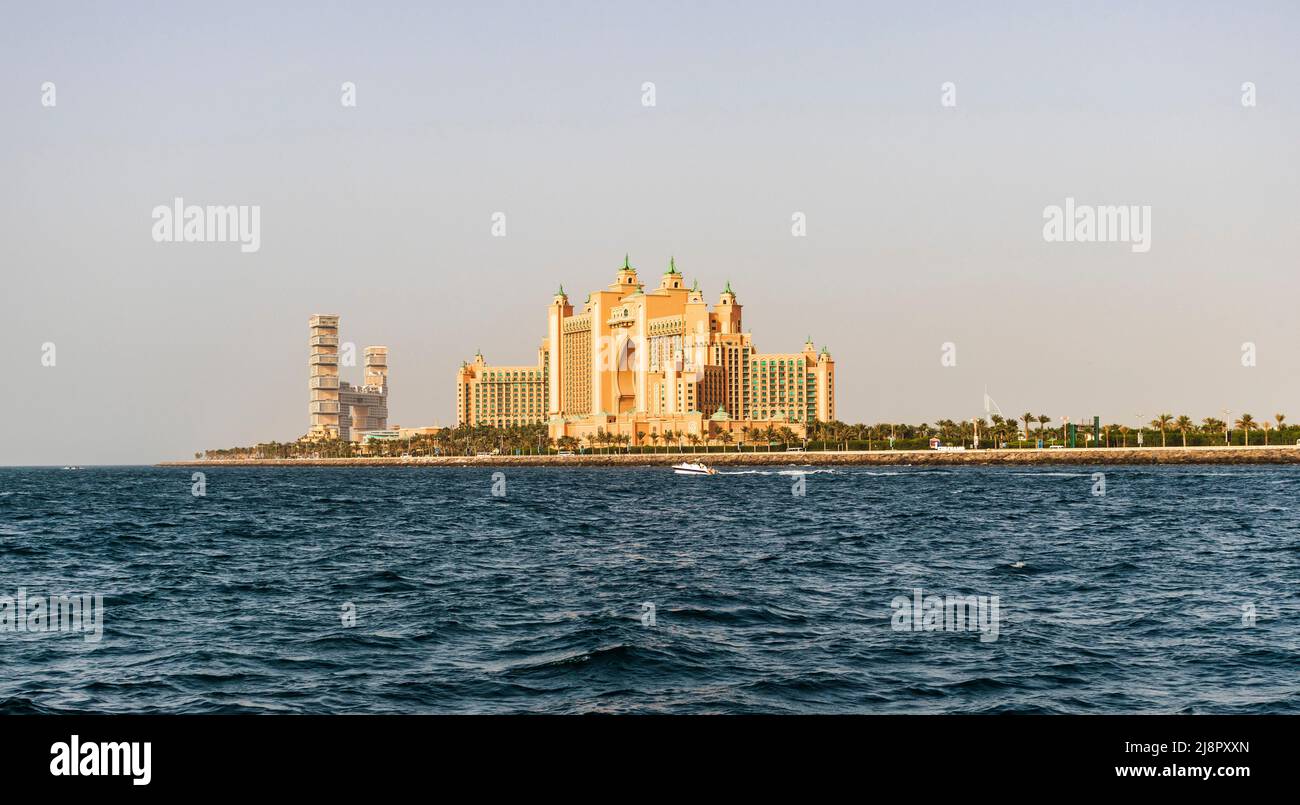 Dubai, UAE - 05.06.2022 - Shot of an Atlantis and Royal Atlantis hotels ...
