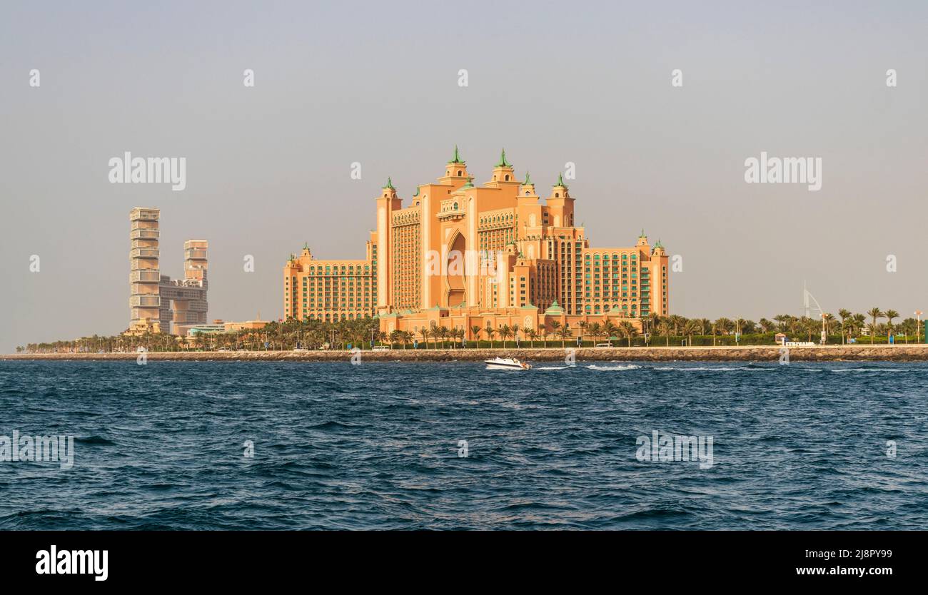 Dubai, UAE - 05.06.2022 - Shot of an Atlantis and Royal Atlantis hotels ...