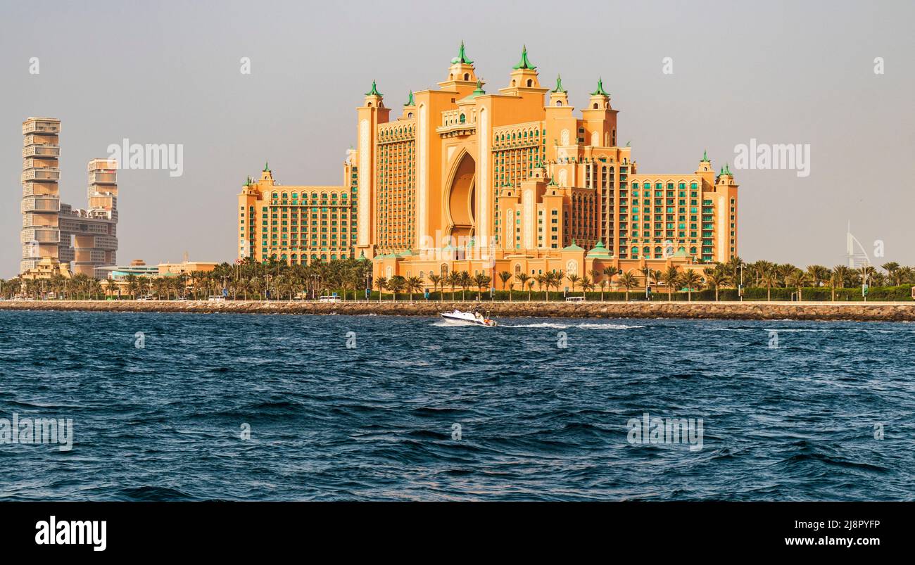 Dubai, UAE - 05.06.2022 - Shot of an Atlantis and Royal Atlantis hotels ...