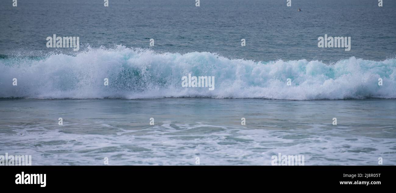 Blue ocean wave, ocean waves, natural background. Blue clean wavy sea water Stock Photo - Alamy
