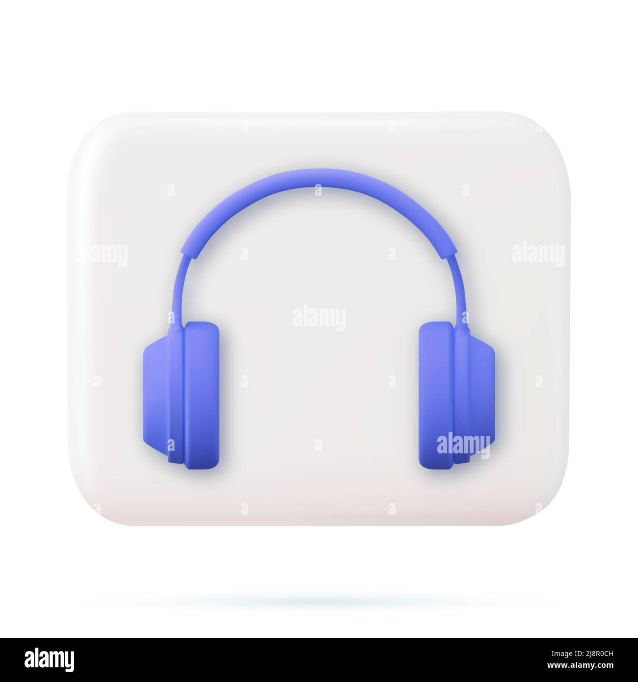 3d headphones icon Stock Vector Image & Art - Alamy