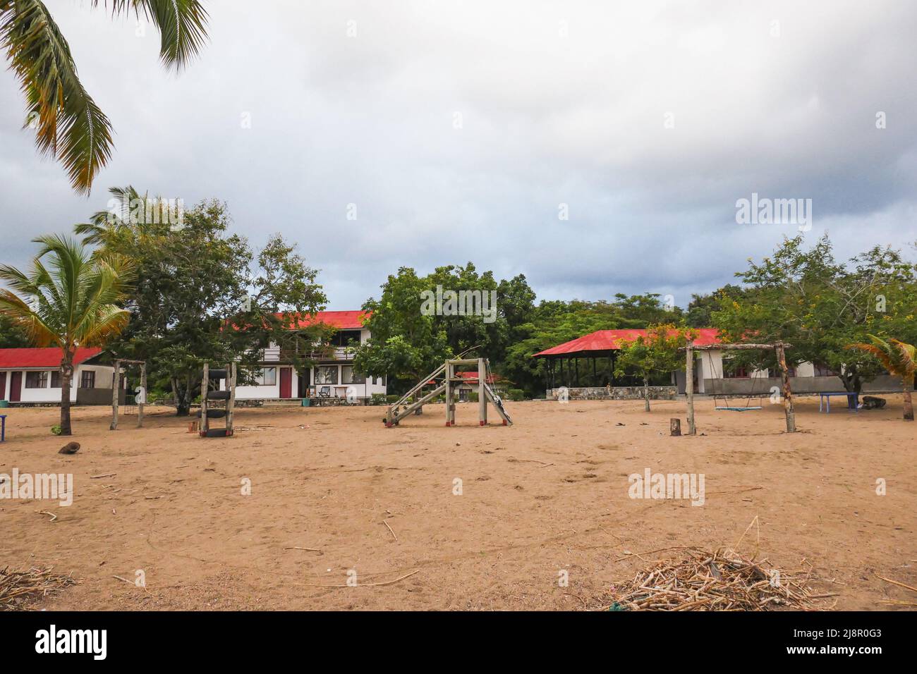 Tourist resorts at Matema Beach, Lake Nyasa, Tanzania Stock Photo - Alamy