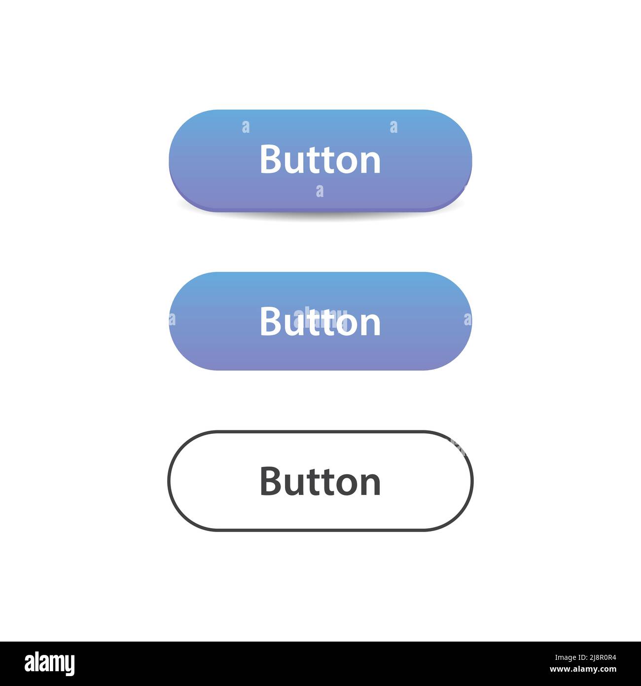 Button vector illustration Stock Vector Image & Art - Alamy