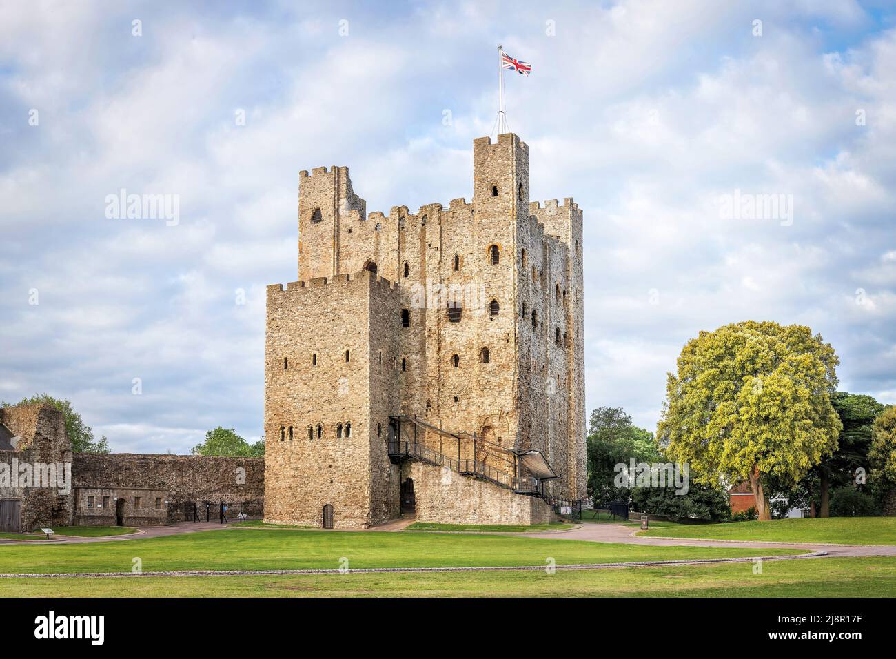 Rochester, United Kingdom - June 9, 2015: View of Rochester from ...