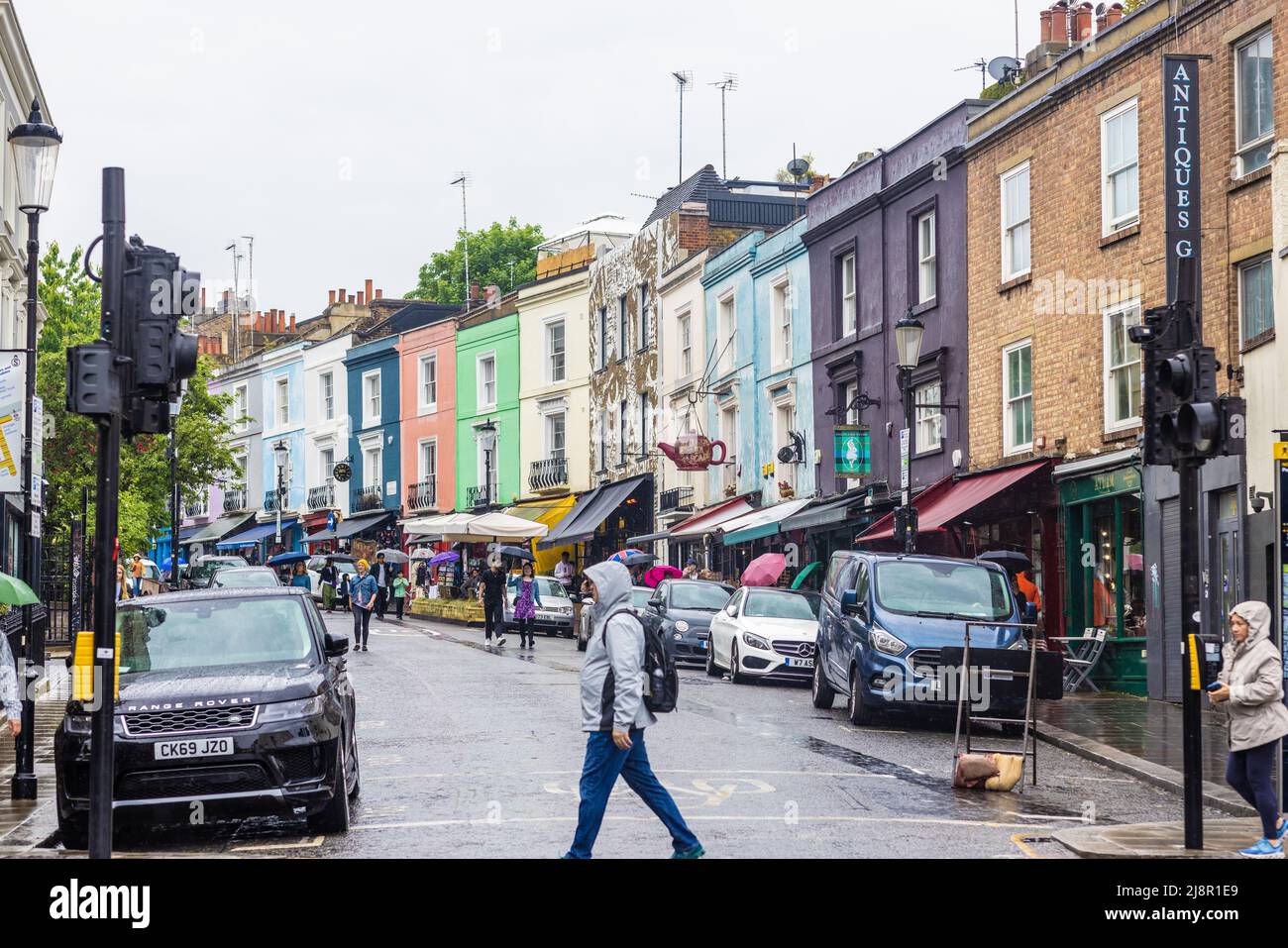 London Portobello Road Stock Photo - Alamy