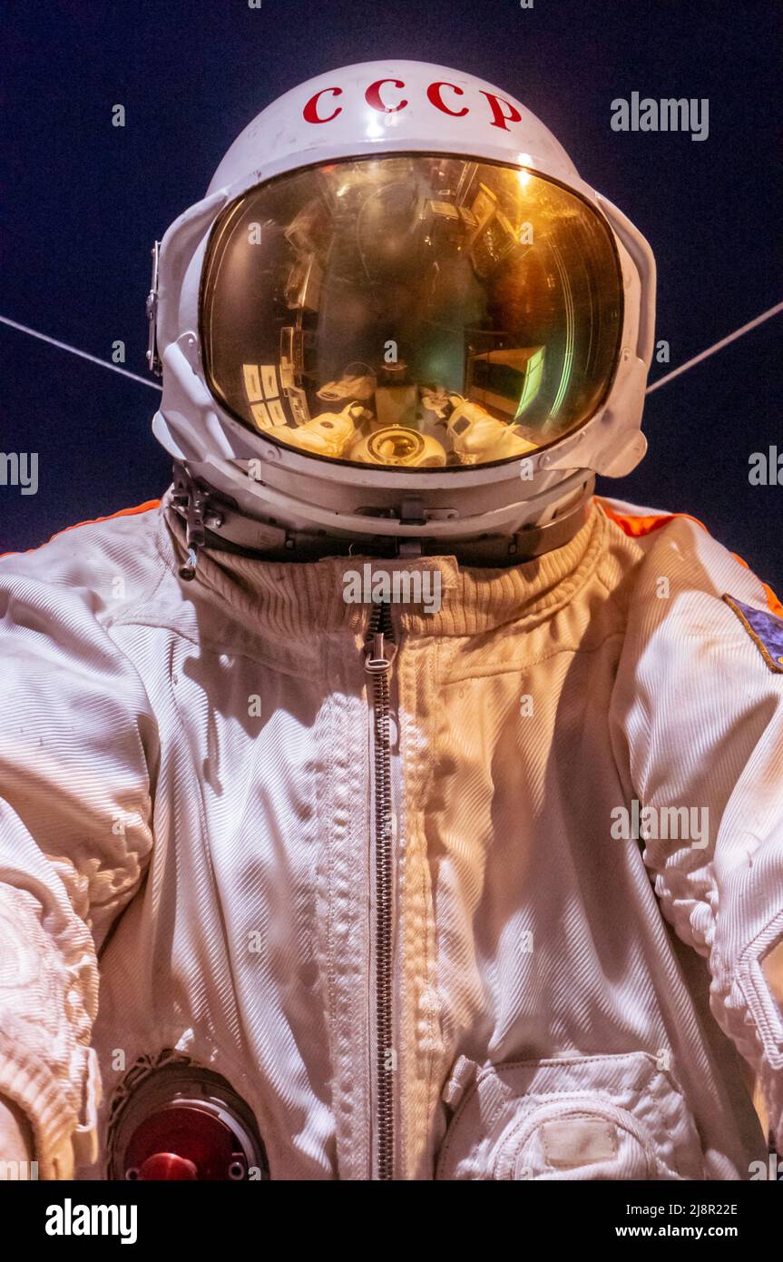 Saint Petersburg, Russia - December 8, 2019: Russian astronaut ...