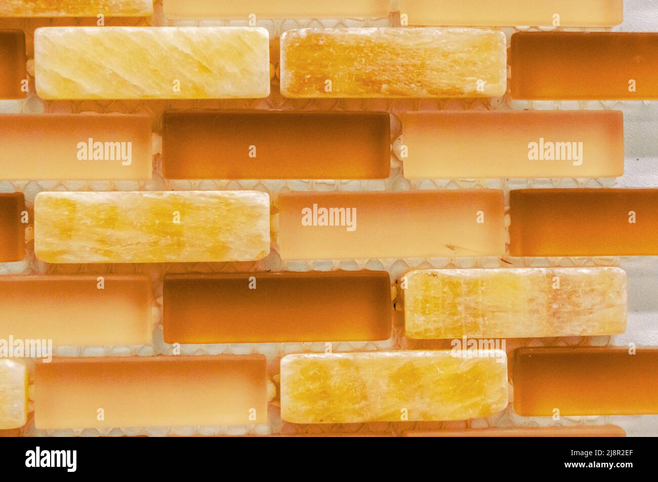 Background of bright mosaic tiles in a bold pattern. Abstract ceramic ...