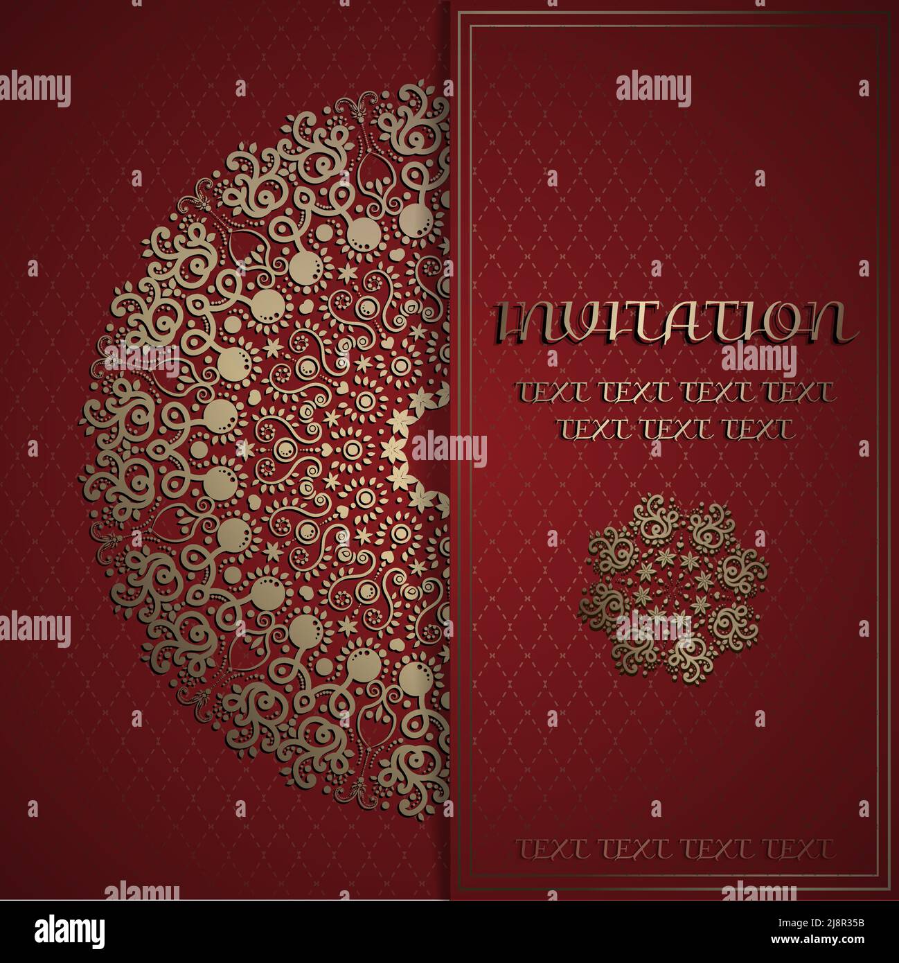 Burgundy card vector vectors Stock Vector Images - Alamy