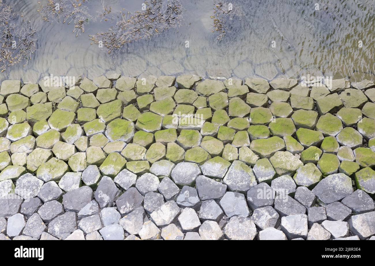 Dutch reinforced with wall stones in web banner template - Clean, green ...