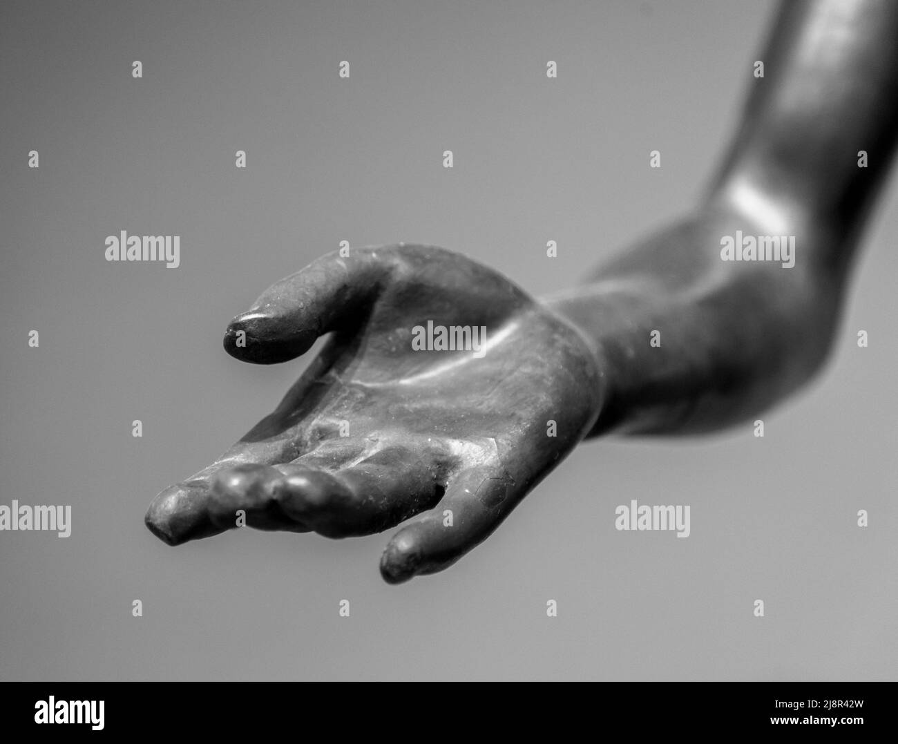 stone statue detail of human hand Stock Photo - Alamy