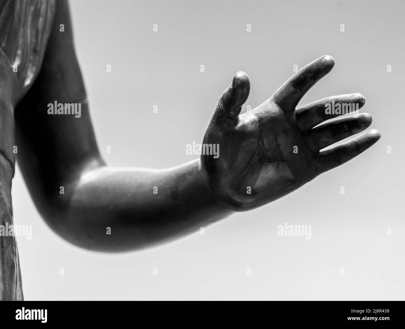 stone statue detail of human hand Stock Photo - Alamy