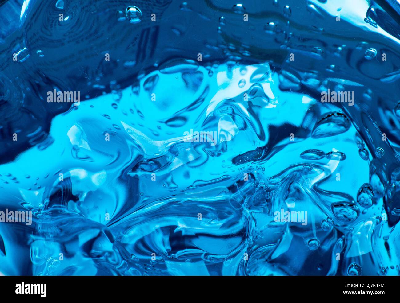 Crystal clear gel fluid close hi-res stock photography and images - Alamy