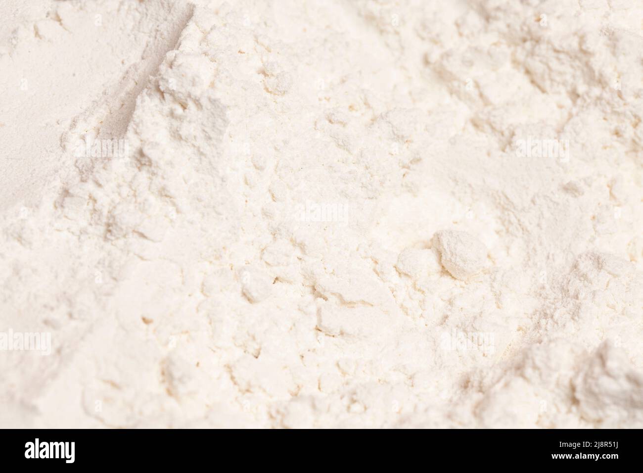 Wheat Flour Close Up Details Stock Photo - Alamy
