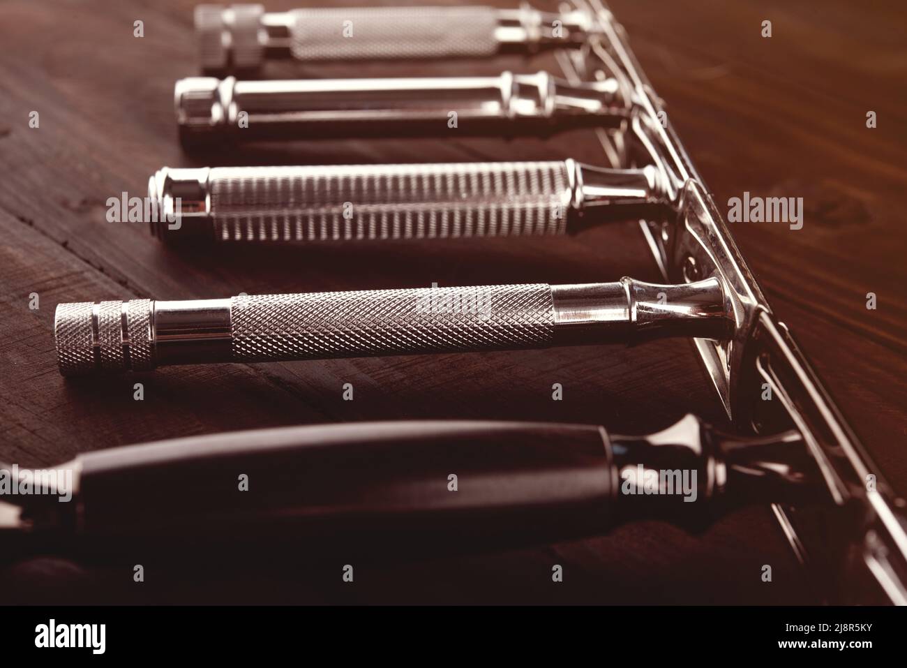 Set of old razors hi-res stock photography and images - Alamy