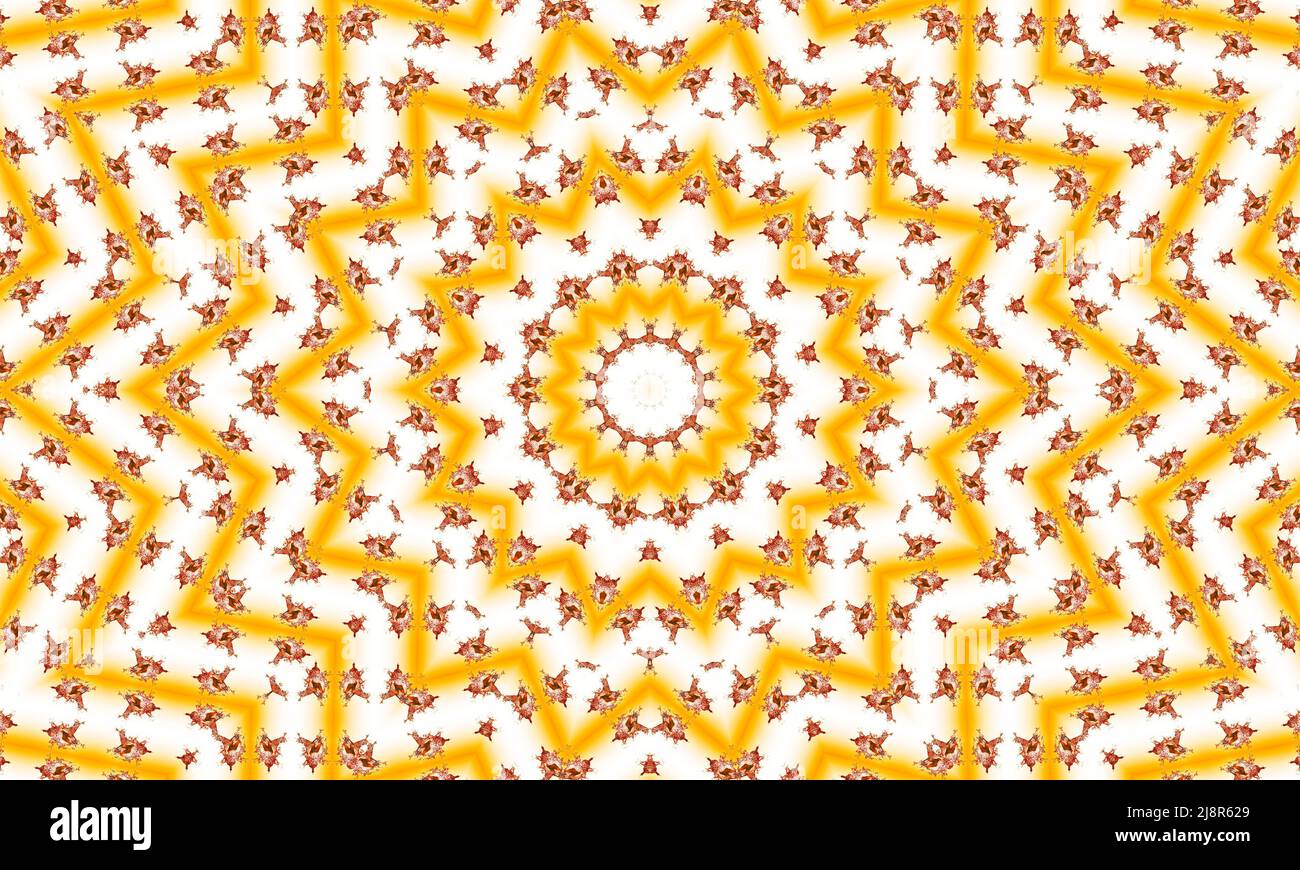 Peach and beige abstract sunrise burst of rays. Perspective with ...