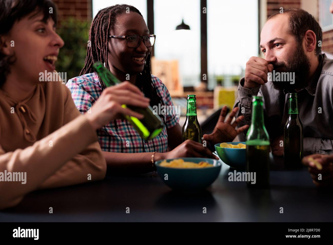 Snacks happy hi-res stock photography and images - Alamy