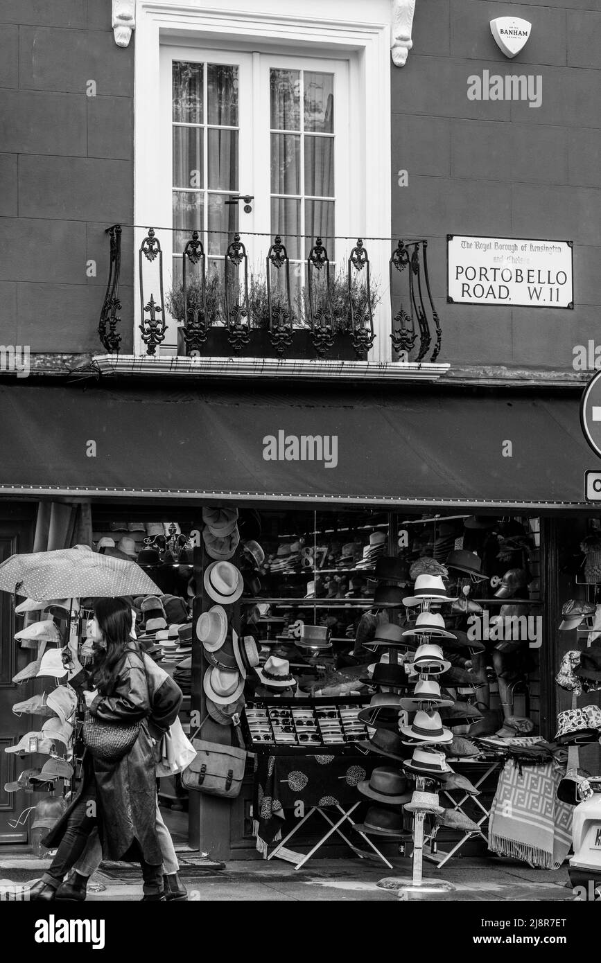 London Portobello Road Stock Photo - Alamy