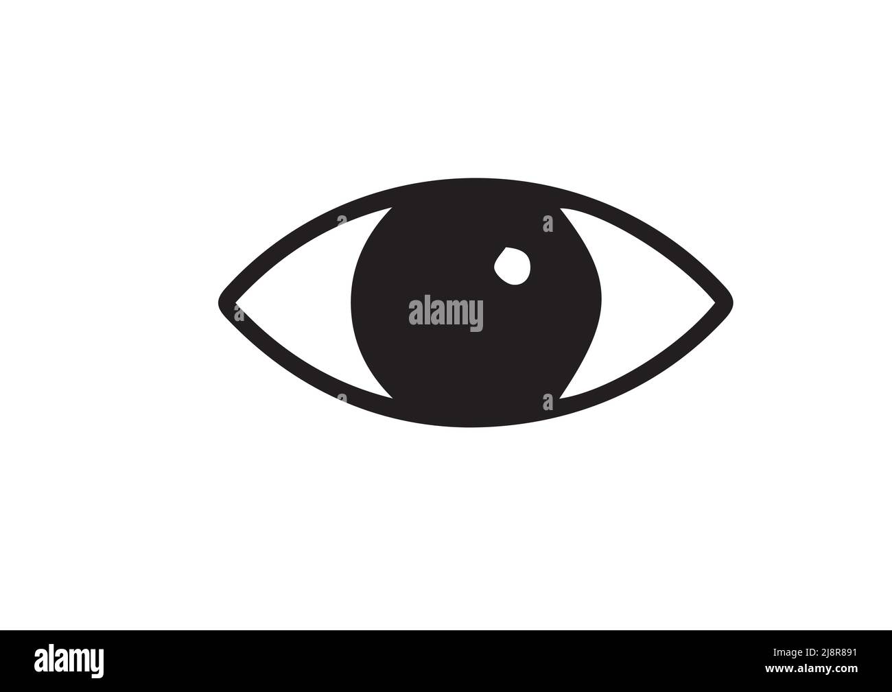 illustration of an eye in vector arts Stock Vector Image & Art - Alamy