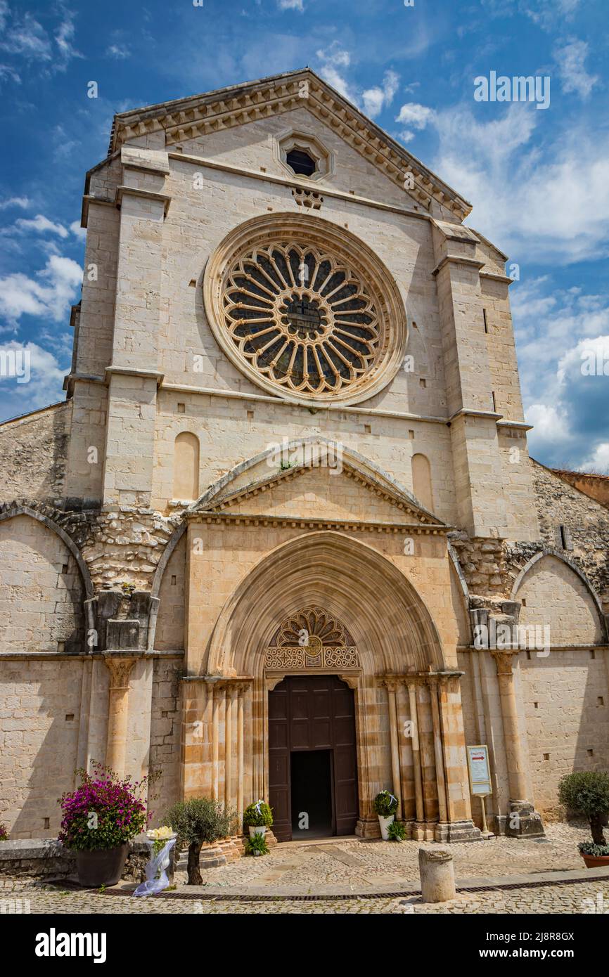 Fossanova facade hi-res stock photography and images - Alamy