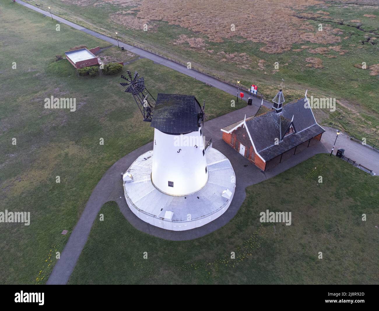 Sunrise at Lytham Stock Photo - Alamy