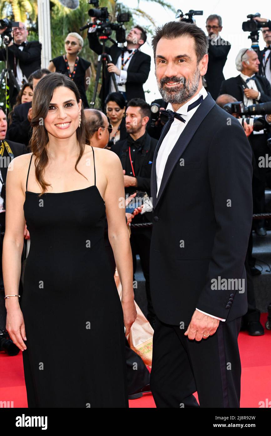 Daniela Marra , Fabrizio Gifuni 75th Cannes Film Festival Opening red ...
