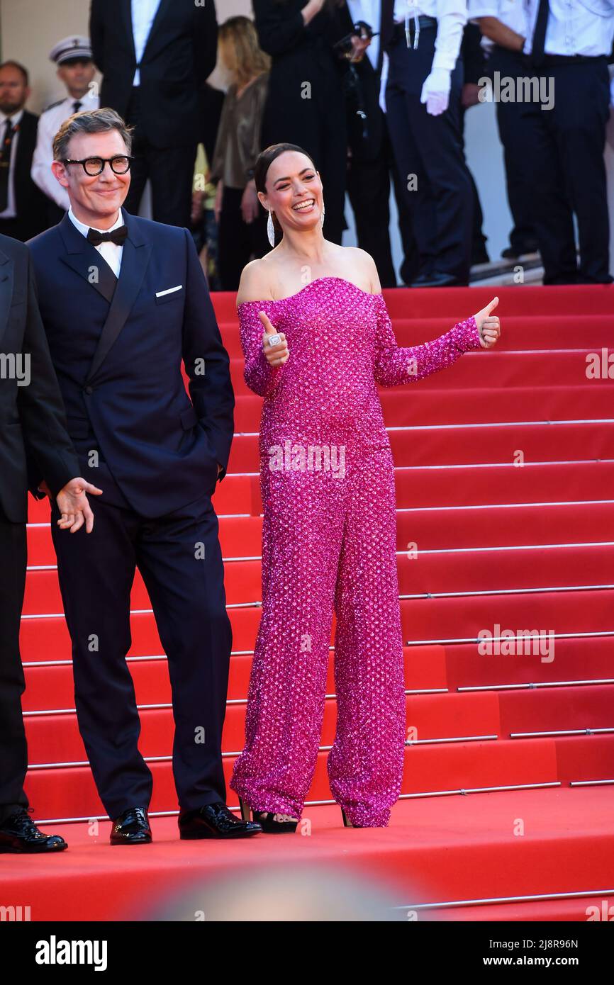 Michel Hazanavicius , Berenice Bejo 75th Cannes Film Festival Opening red carpet and for the ...
