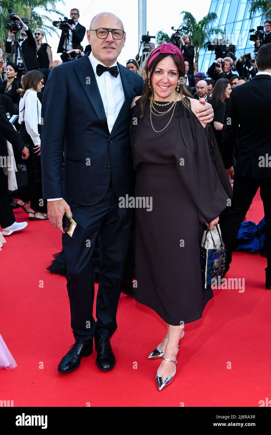 Giorgio Martelli , Barbara Bertelli 75th Cannes Film Festival Opening ...