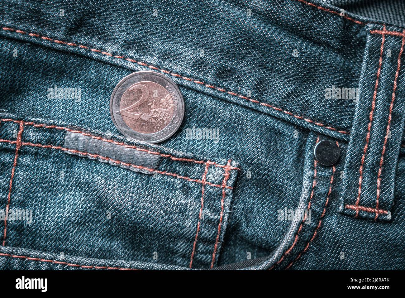 Small change in pocket hi-res stock photography and images - Alamy